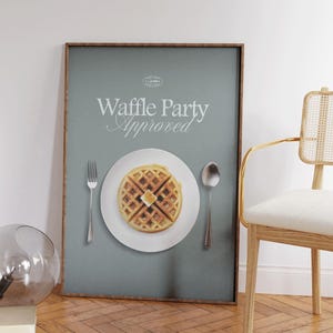 Waffle Party Approved - Severance Poster - Severance Lumon Wall Art ...