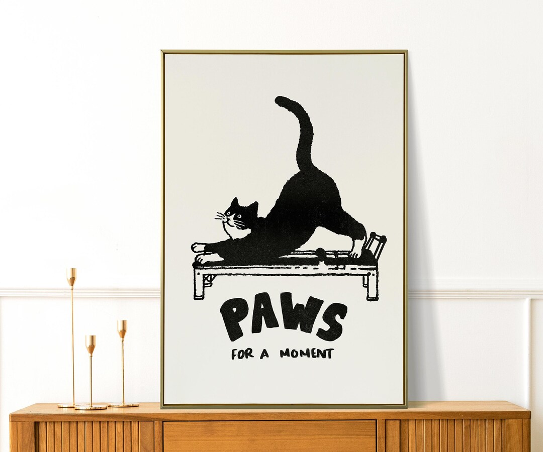 Aesthetic Pilates Art - Funny Pilates Wall Art - Pilates Studio Decor ...