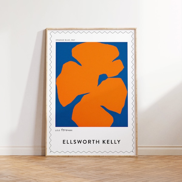 Ellsworth Kelly Print - Etsy
