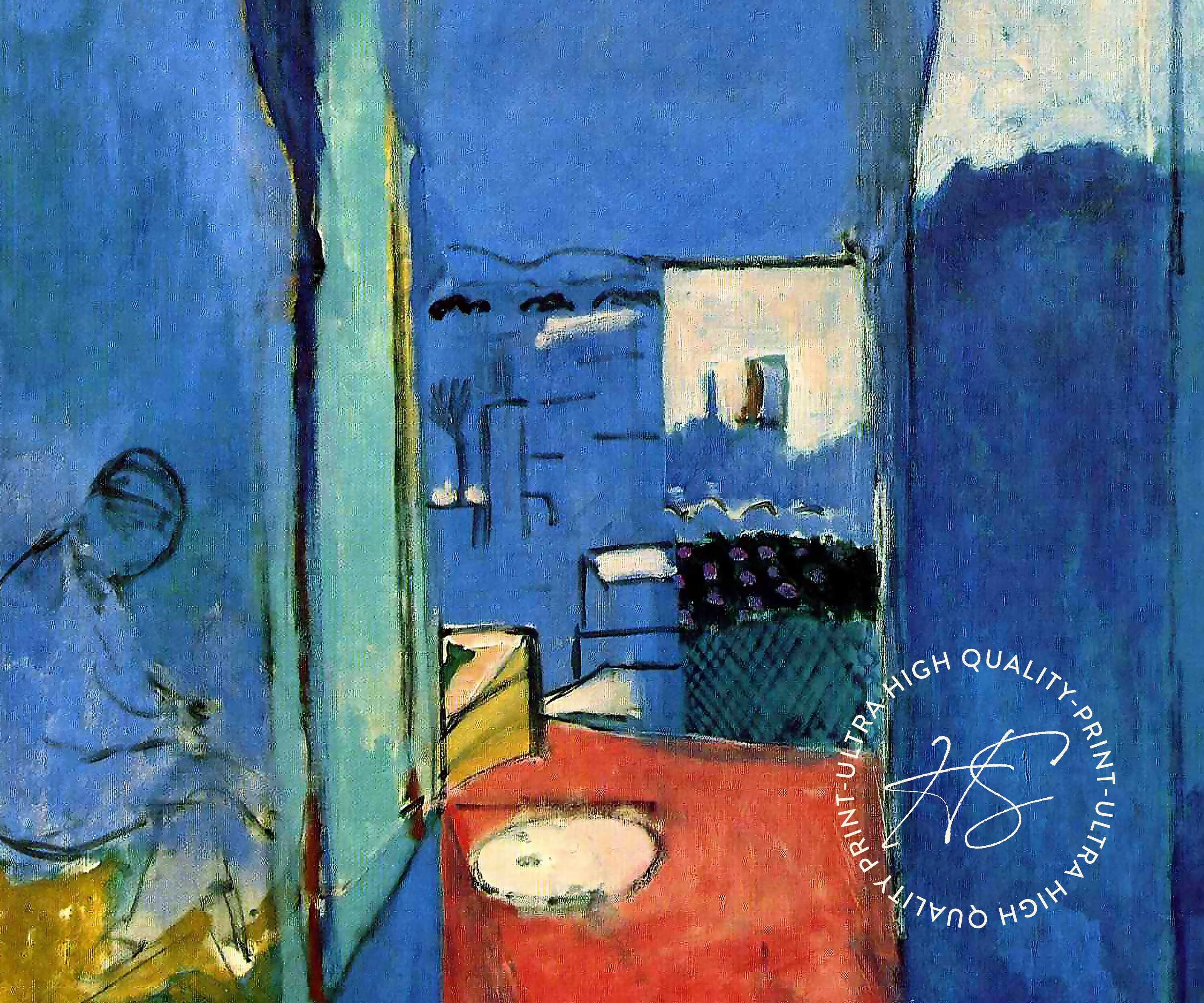 Henri Matisse Print - Vintage Architecture Painting for Living Room ...