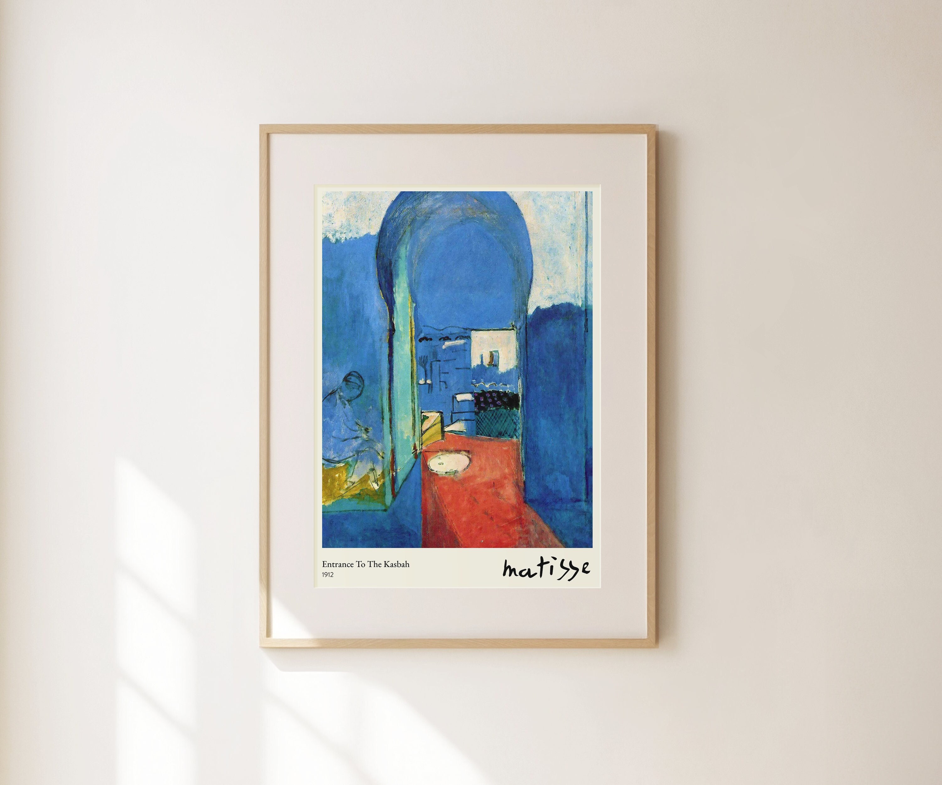 Henri Matisse Print - Vintage Architecture Painting for Living Room ...