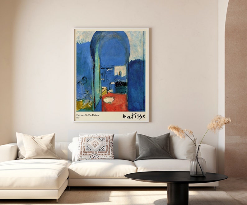 Henri Matisse Print - Vintage Architecture Painting for Living Room ...