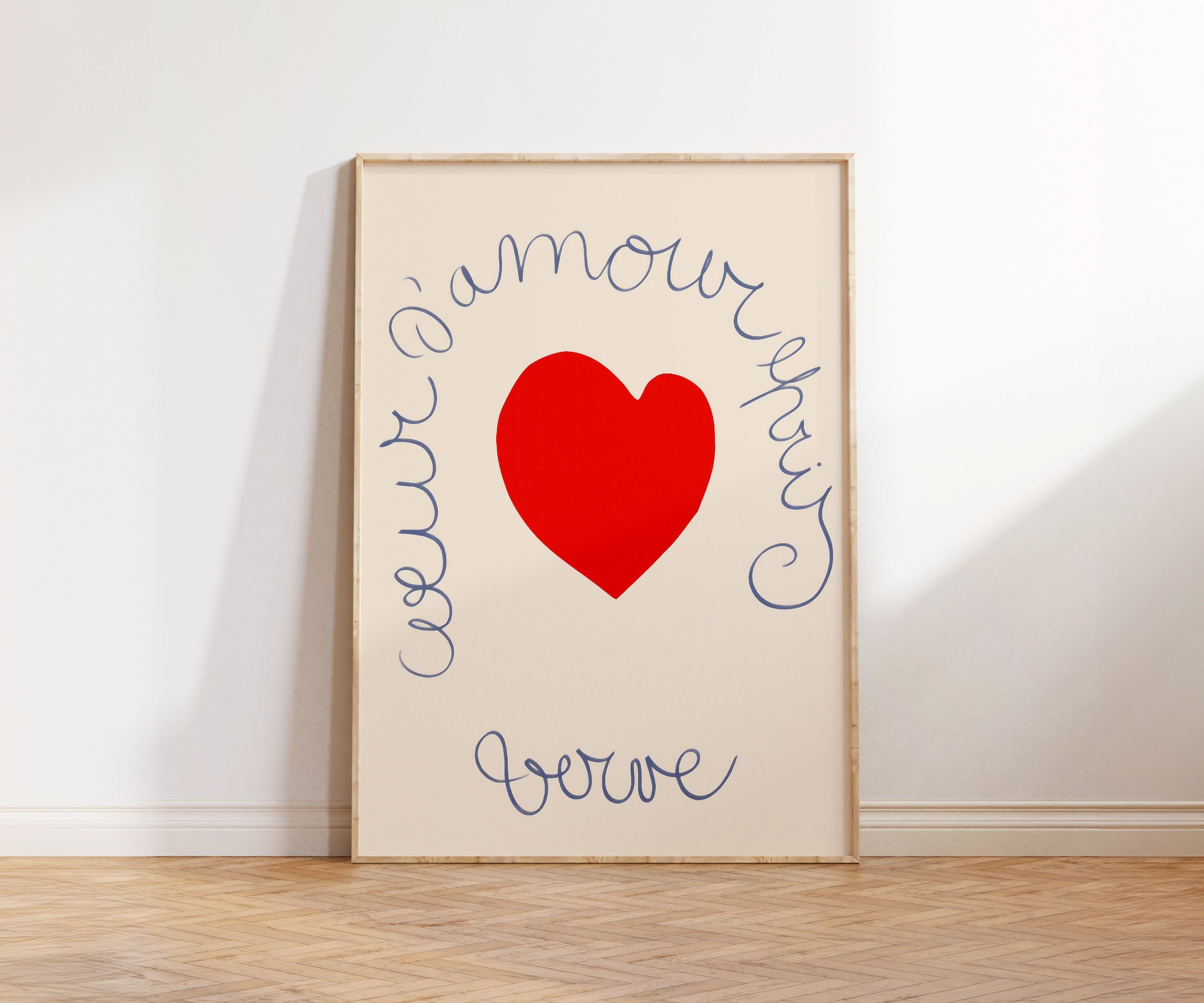 Henri Matisse Print Love Wall Art Large Heart Wall Art Painting for ...