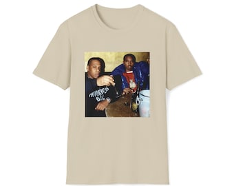 90's Hip Hop T-shirt Unisex Classic Fit Adult Size Rap Tee Jay-z & Nas ...