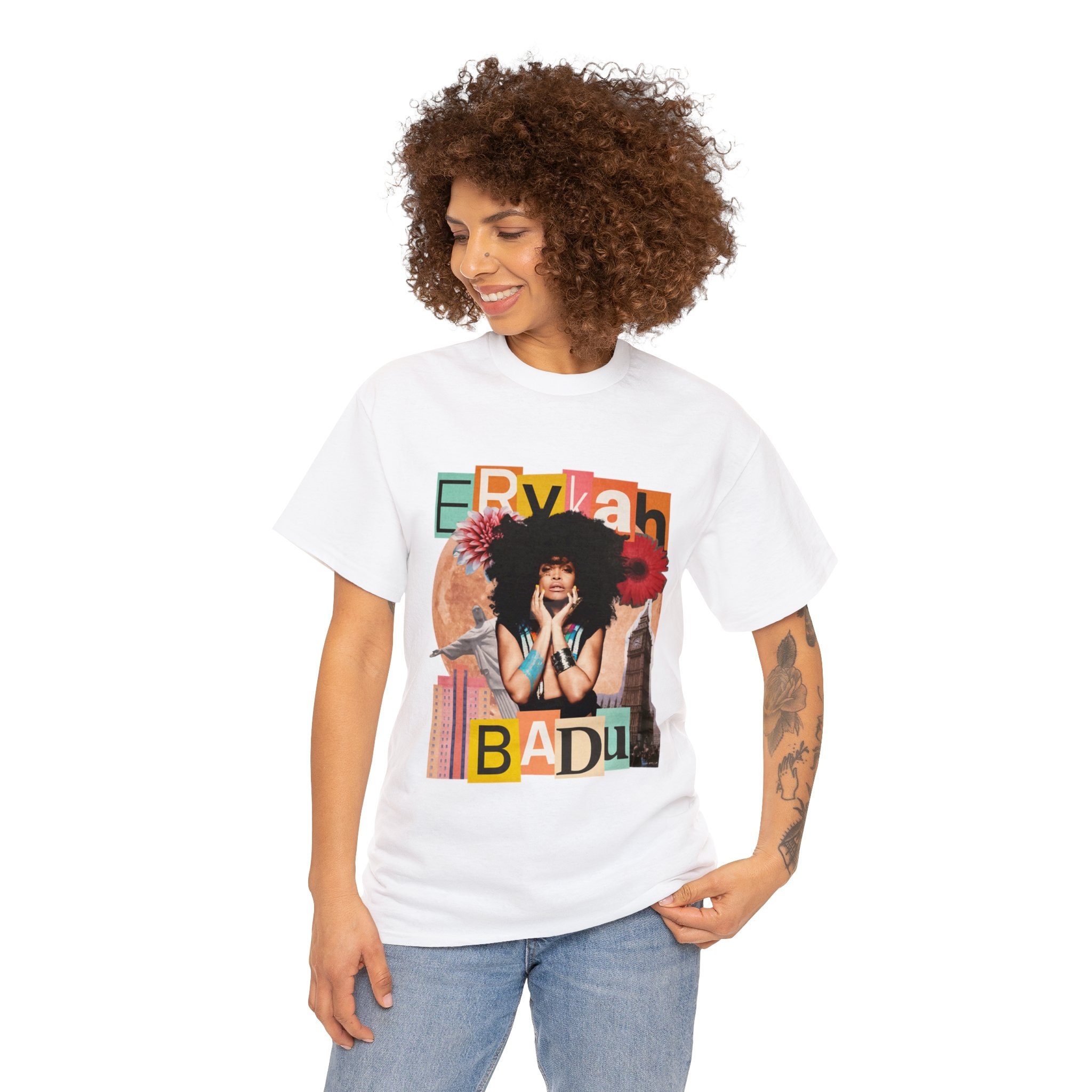 Retro Erykah Badu Shirt erykah Badu Tshirt,erykah Badu T-shirt,erykah ...