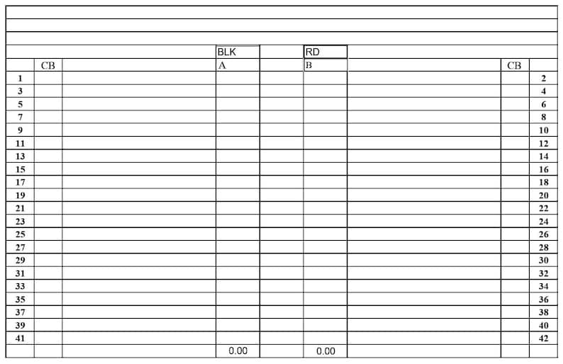 Fillable PDF 1-phase Electrical Panel Schedule That Calculates! - Etsy