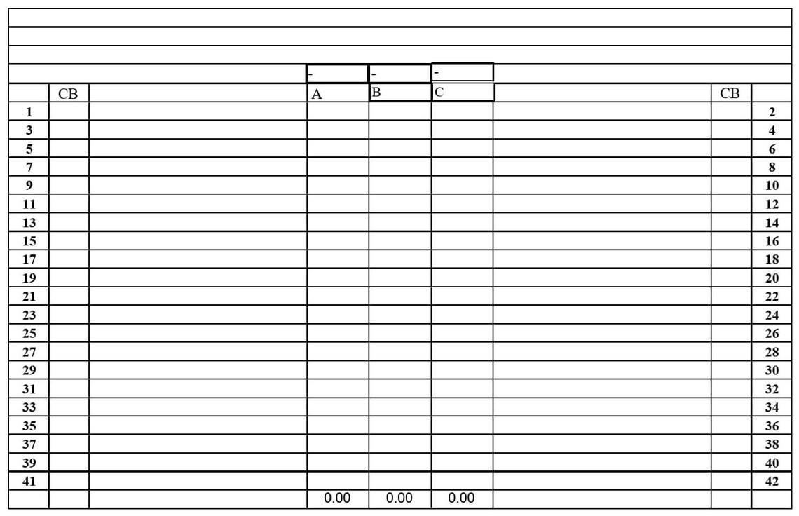 Fillable PDF 3-phase Electrical Panel Schedule That Calculates! - Etsy