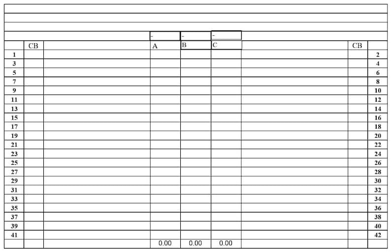 Fillable PDF 3-phase Electrical Panel Schedule That Calculates! - Etsy