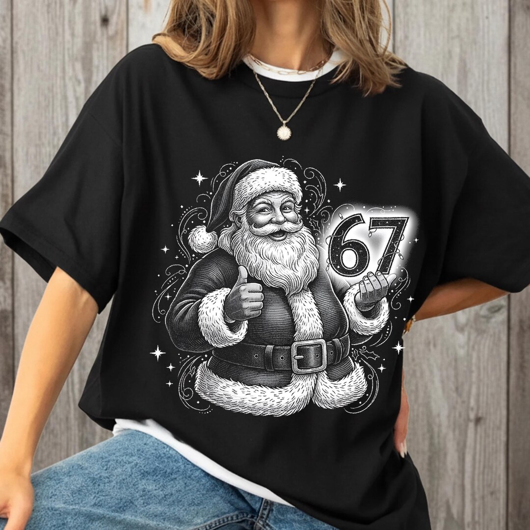 Vintage Santa '67 PNG, Retro Christmas Design (digital Download) - Etsy