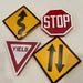 Vintage Hoda Wall Decor Set of 4 Miniature Road Signs. Made in the USA ...