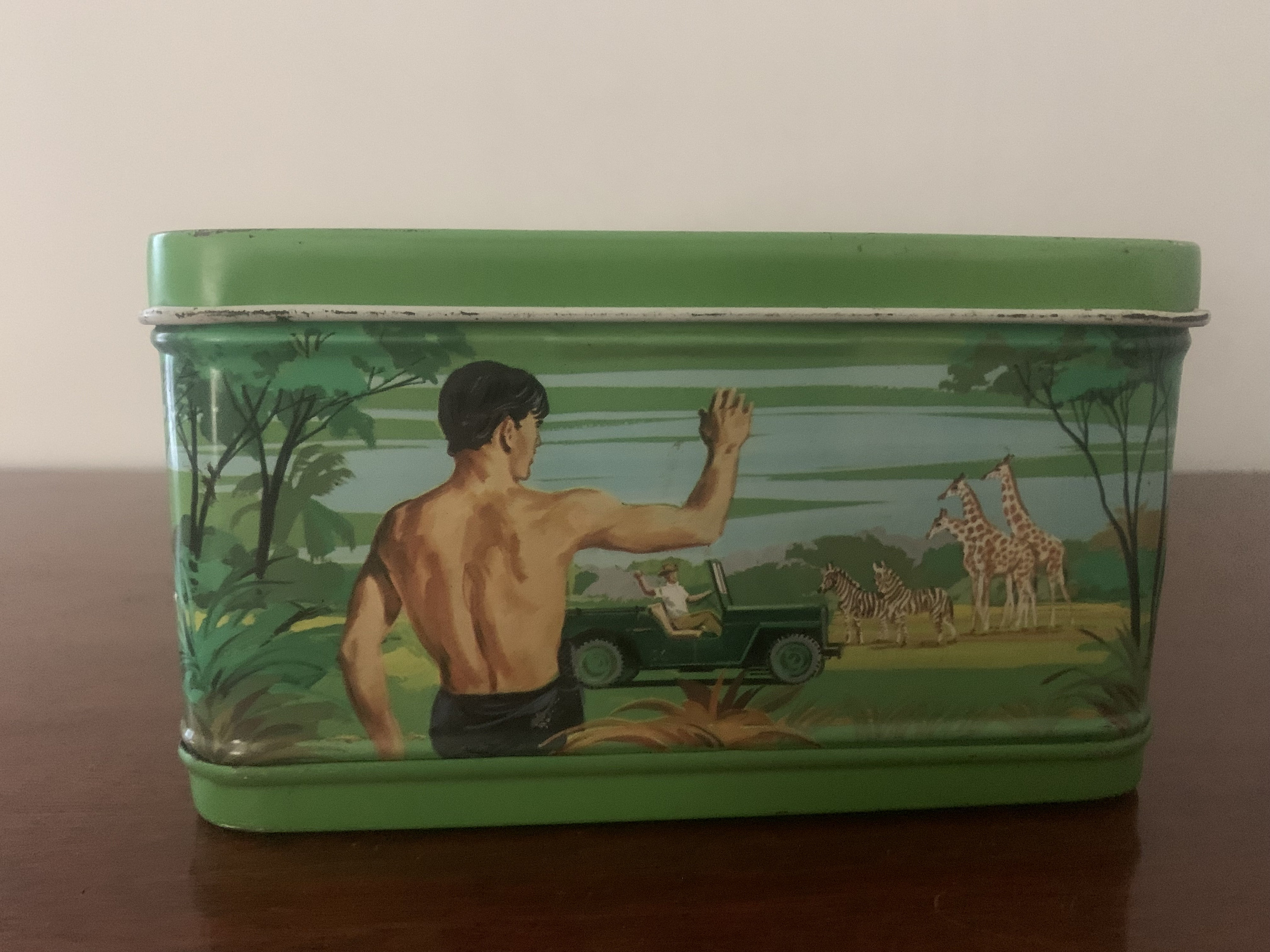 1966 Aladdin Tarzan Metal Lunch Box With Thermos and Lid - Etsy