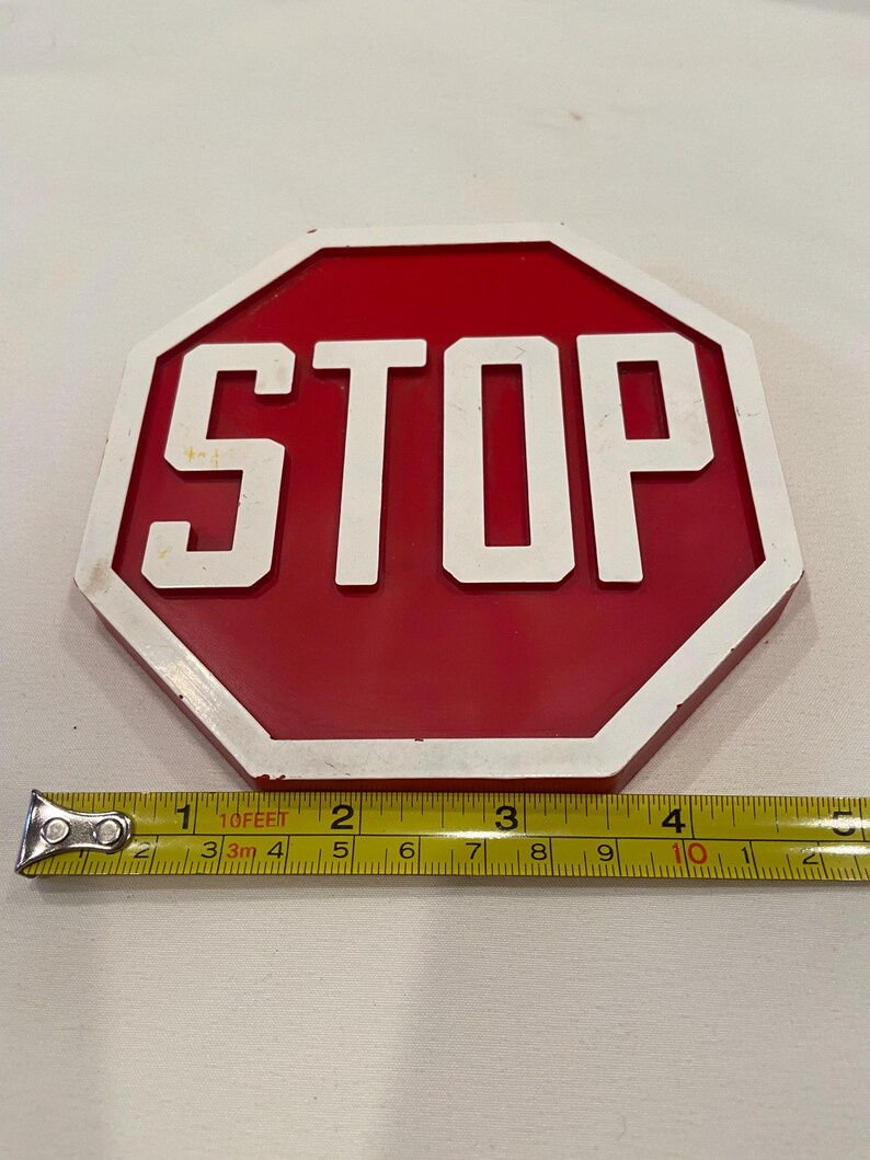 Vintage Hoda Wall Decor Set of 4 Miniature Road Signs. Made in the USA ...