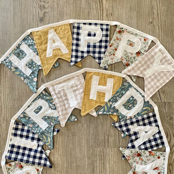 Fabric Banner - Etsy