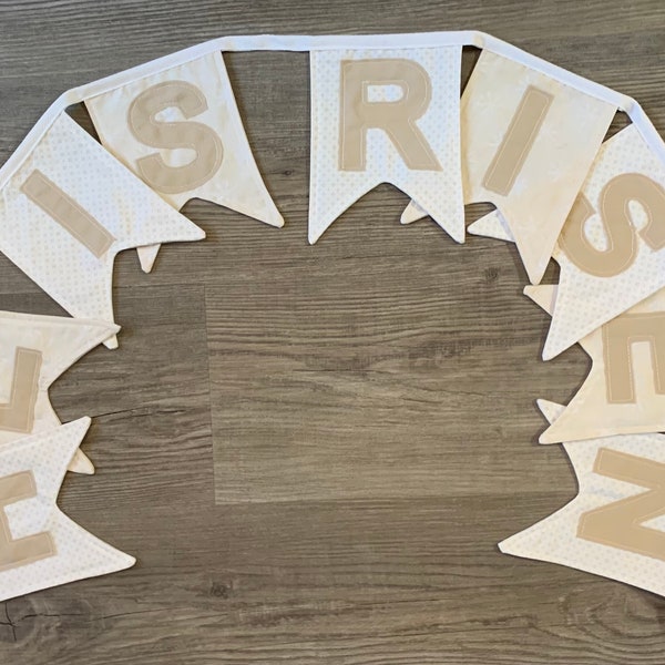 He is Risen Banner - Etsy