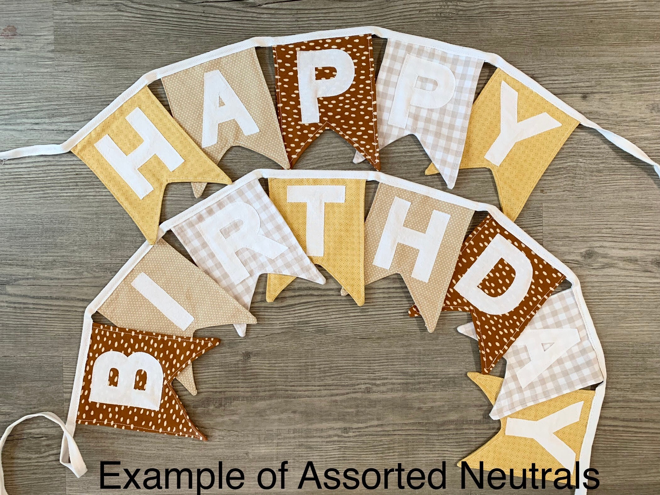 Custom Fabric Welcome Bunting Banner Sustainable Reusable - Etsy