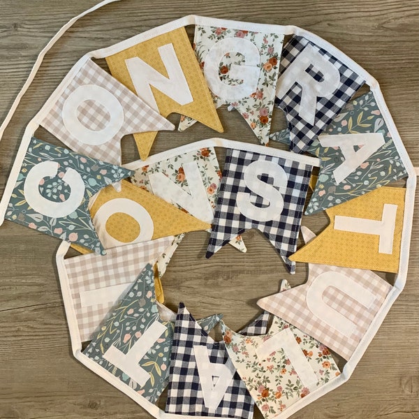 Graduation Bunting - Etsy