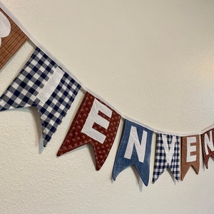 Custom Fabric Bienvenidos Welcome Banner Spanish Bunting, Decor En ...
