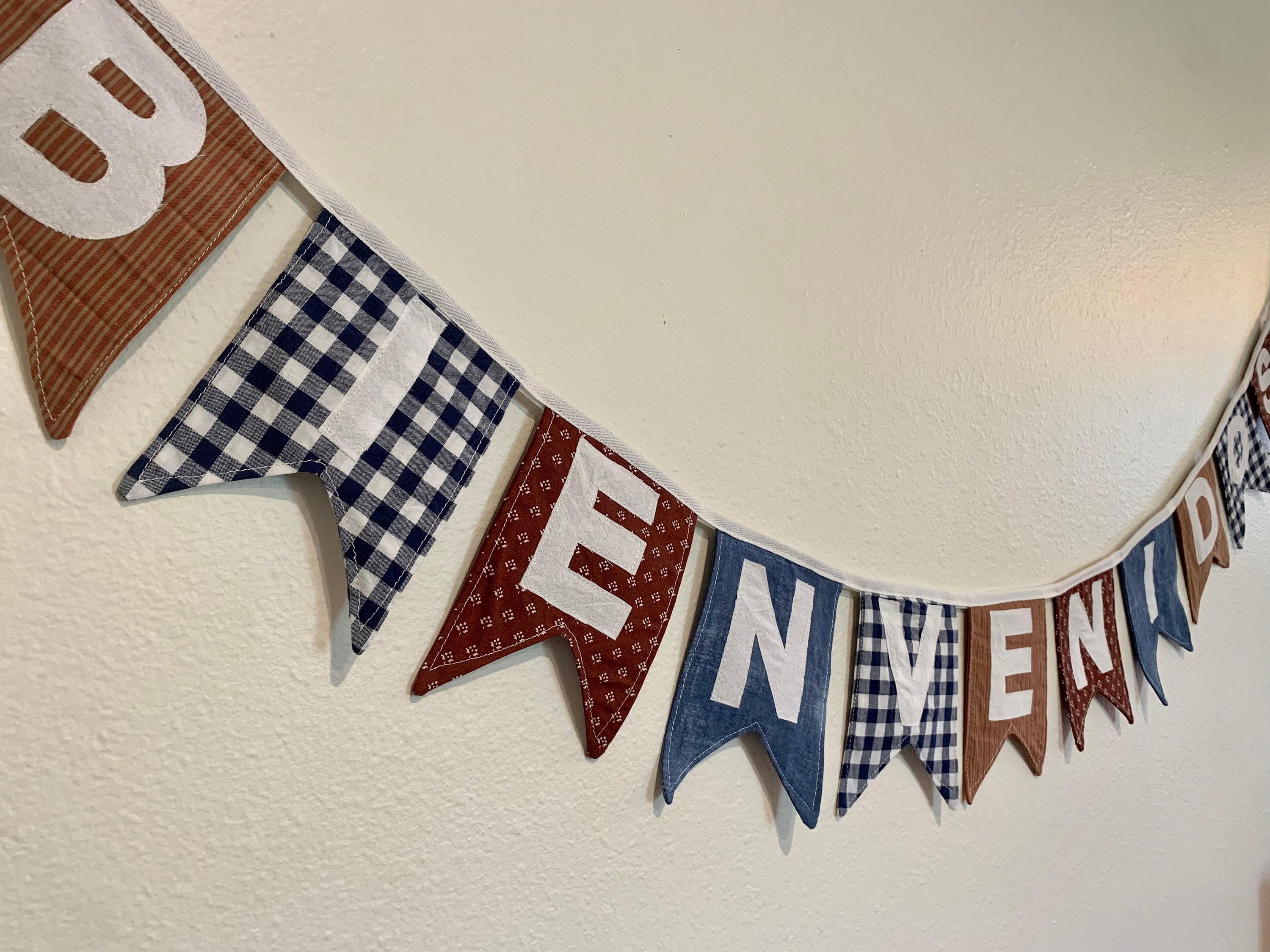 Custom Fabric Bienvenidos Welcome Banner Spanish Bunting - Etsy