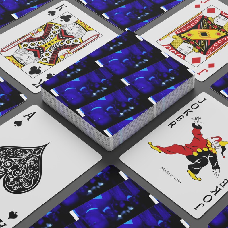 Belly Club Scene-custom Poker Cards - Etsy