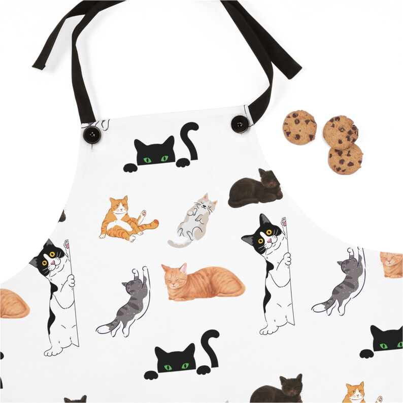 Cats Being Cats-apron - Etsy