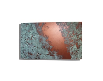 Copper Patina Wall Art - Etsy