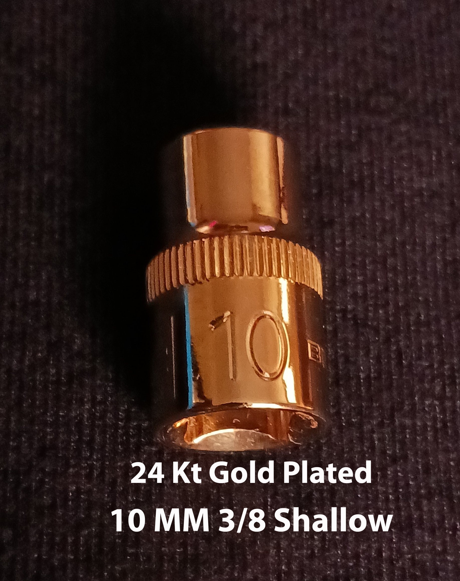 10mm 24k Gold Plated Socket - Etsy