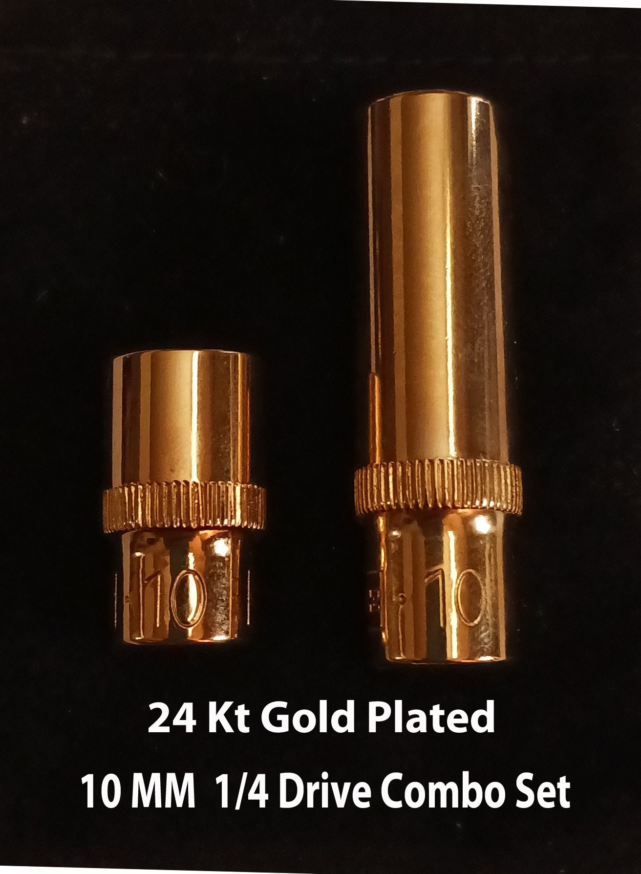10mm 24k Gold Plated Socket - Etsy