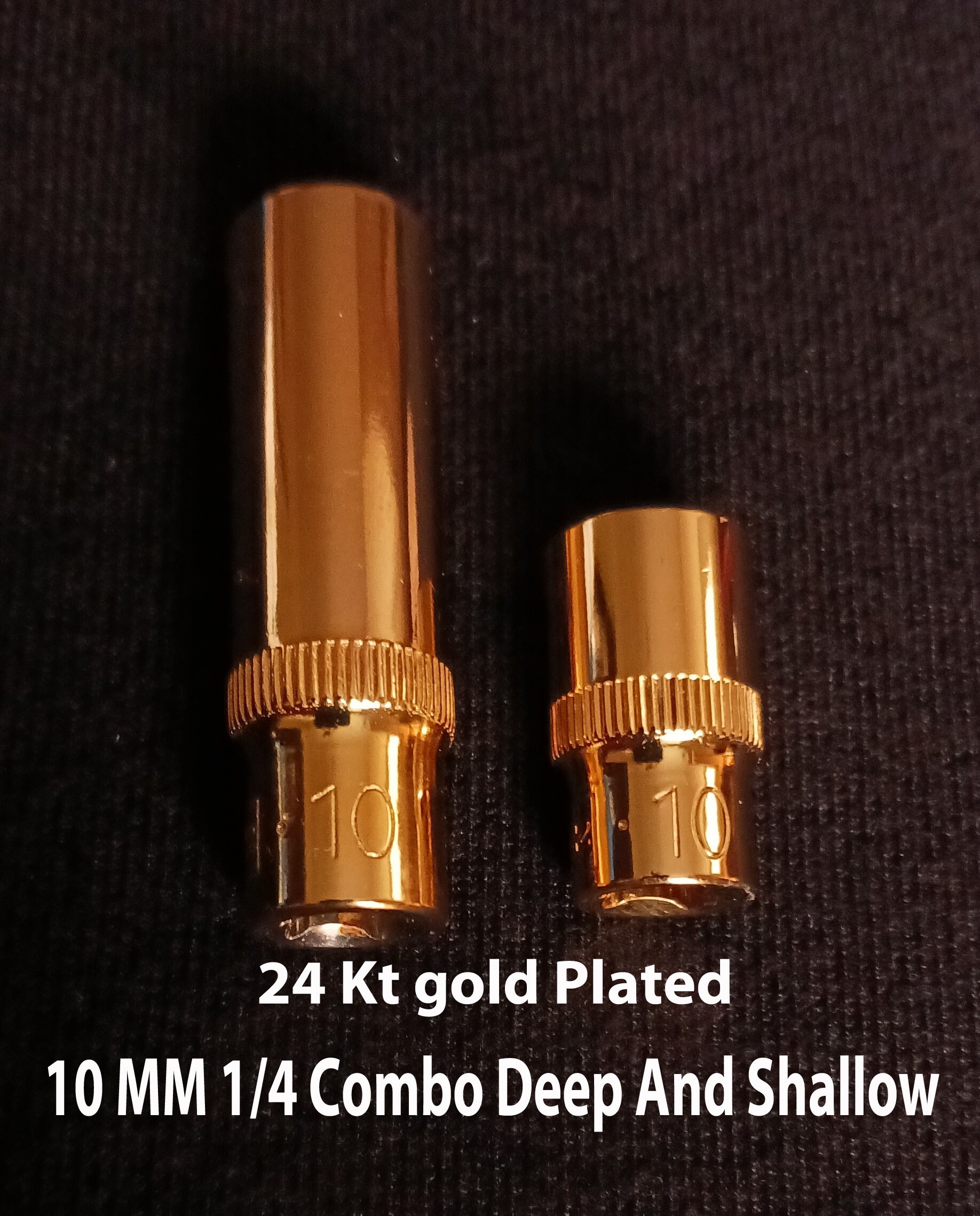 10mm 24k Gold Plated Socket - Etsy