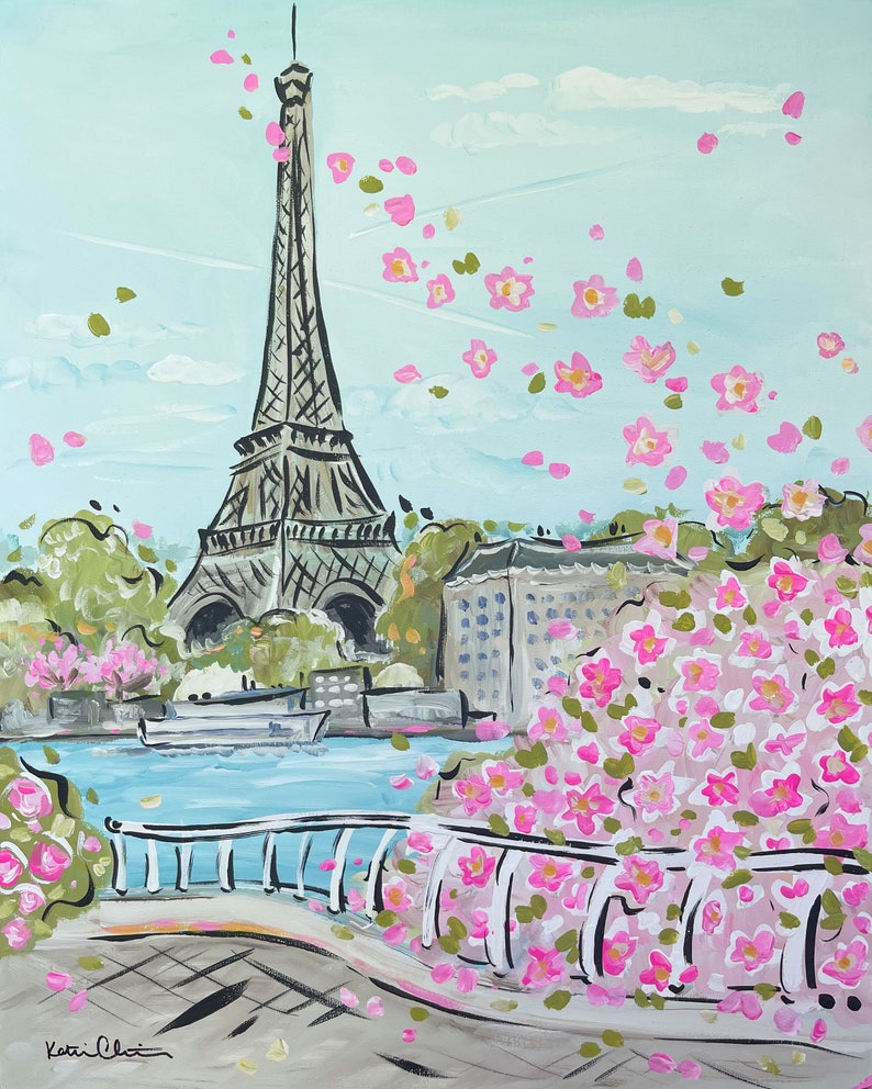 Paris in the Springtime Print - Etsy
