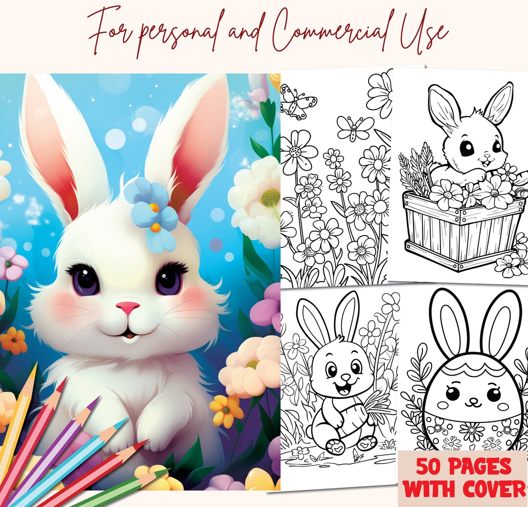 Printable Cute Spring Coloring Pages for Kids, Activity Coloring Sheets ...