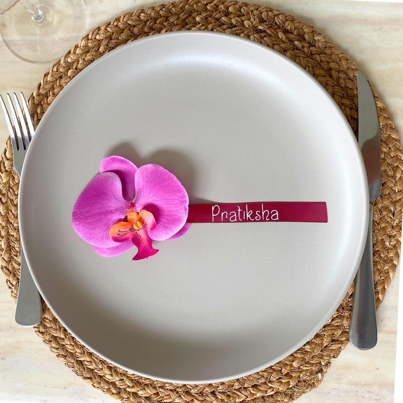 Flower Place Setting - Etsy