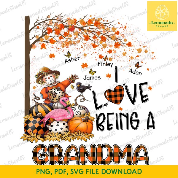 Nana Fall Png - Etsy