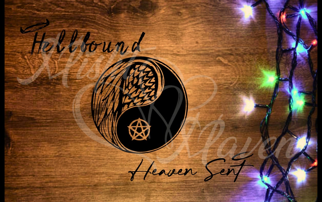 Hellbound Heaven Sent SVG PNG Cricut Heaven Svg Misfit Svg - Etsy