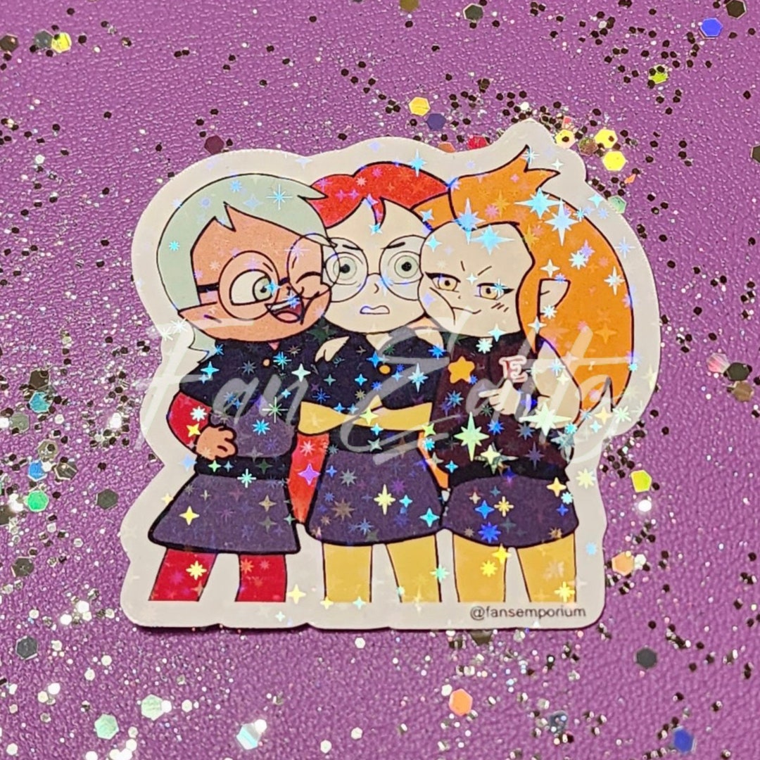 Raine, Lilith, and Eda, TOH Sticker, Premium Sticker, the Owl House ...