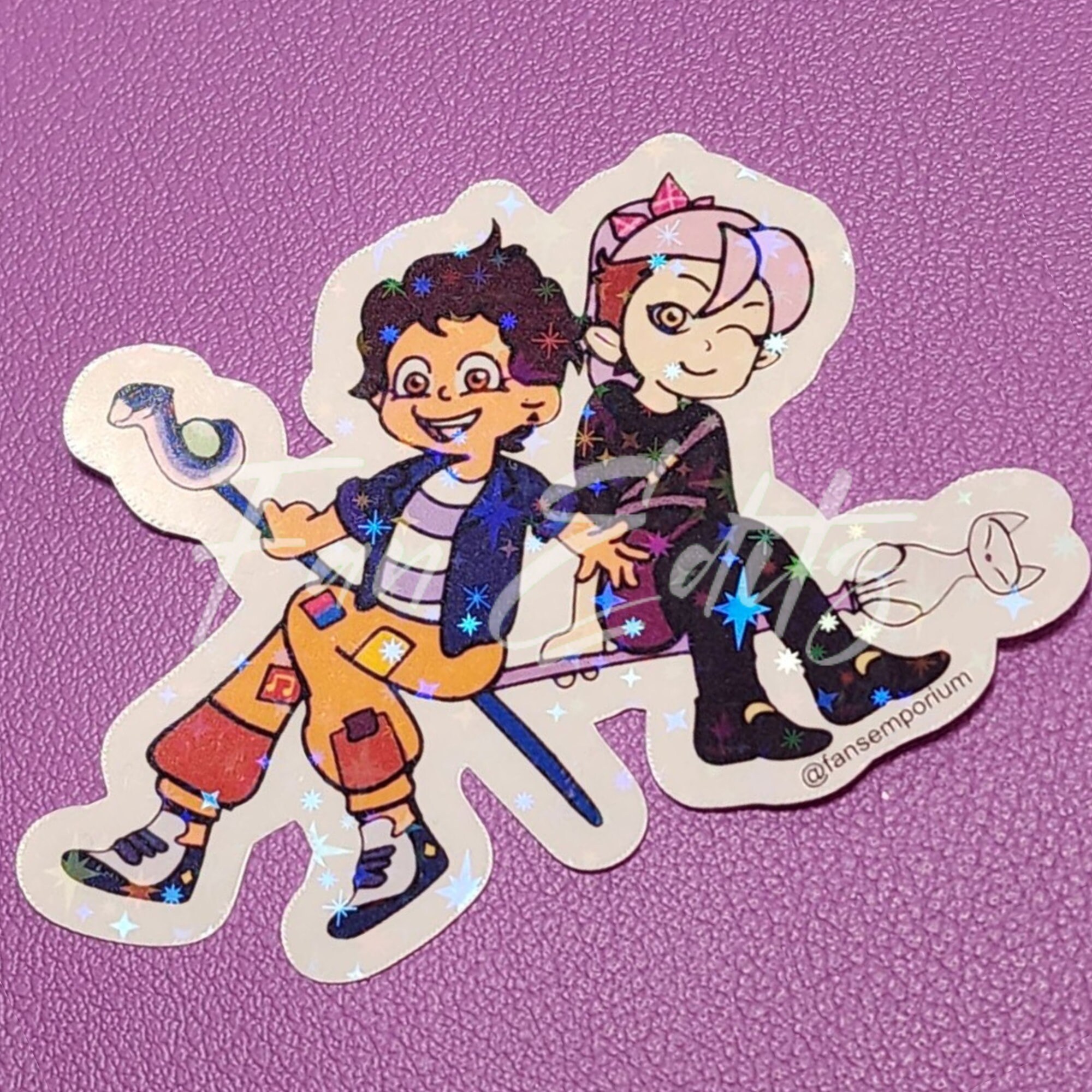 Lumity, TOH Sticker, Premium Sticker, the Owl House Vinyl Stickers - Etsy