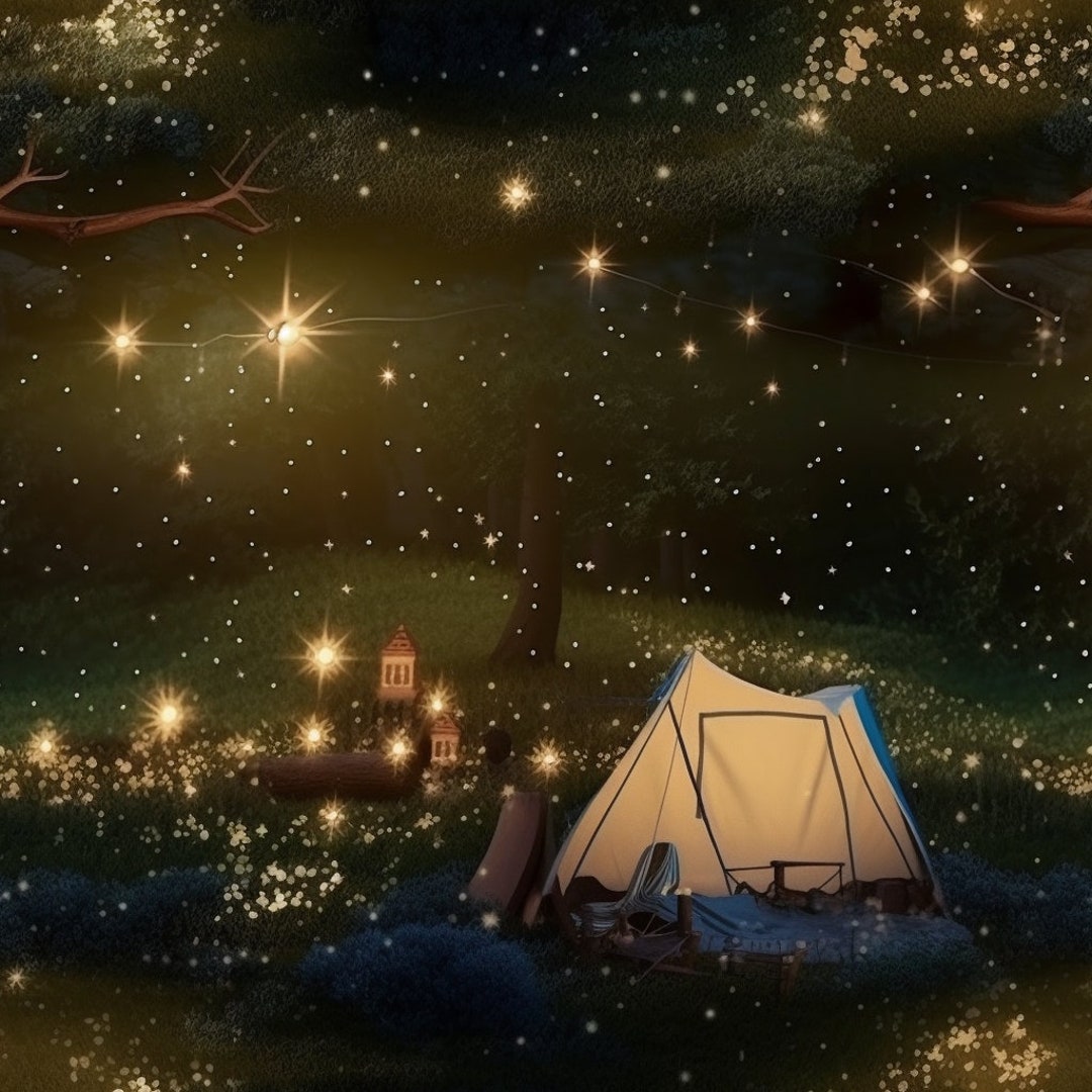 Backyard Sleepover: Stunning Seamless Tile Art - Perfect for ...