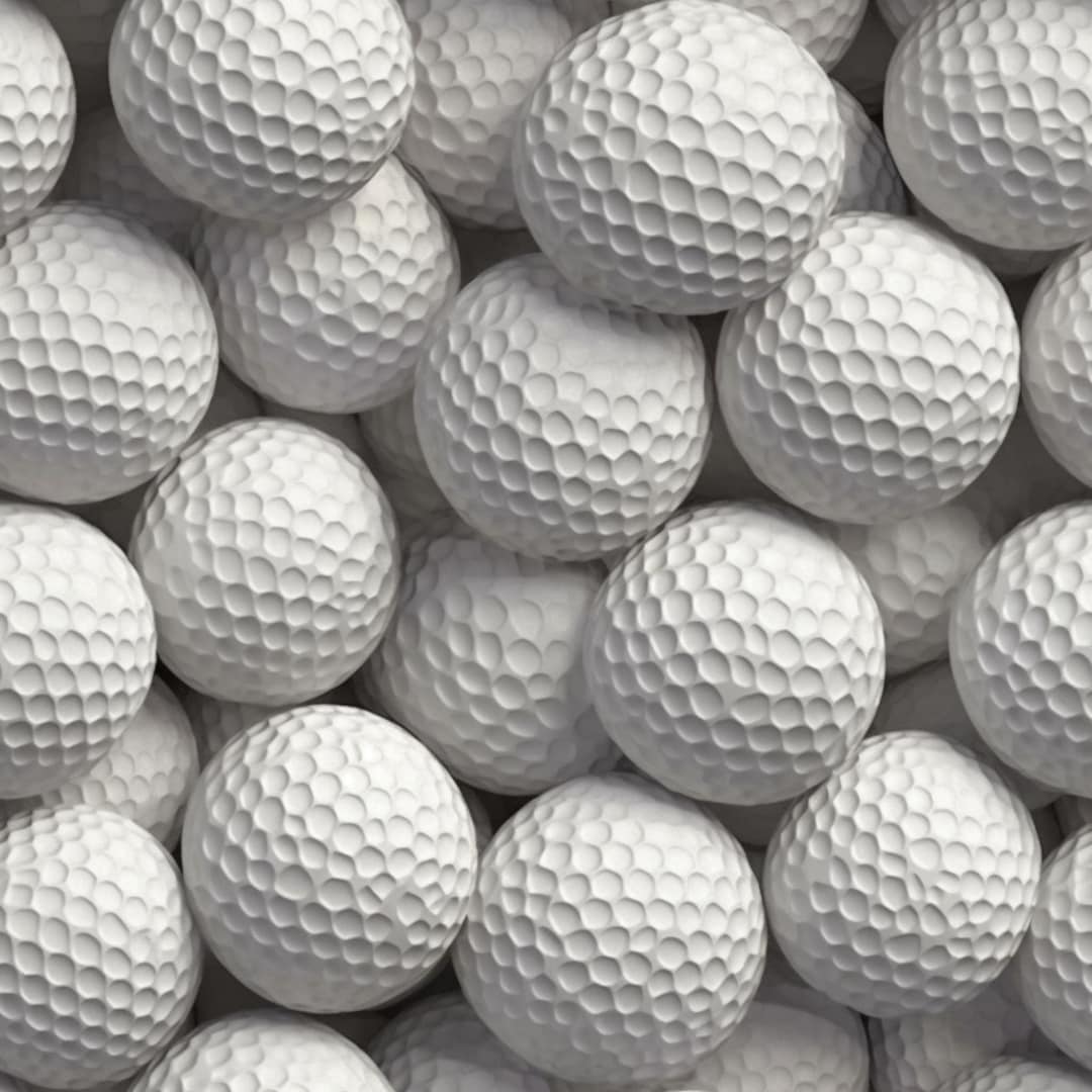 Golf Ball Dimples: Distinctive Seamless Tile Art - Perfect for ...