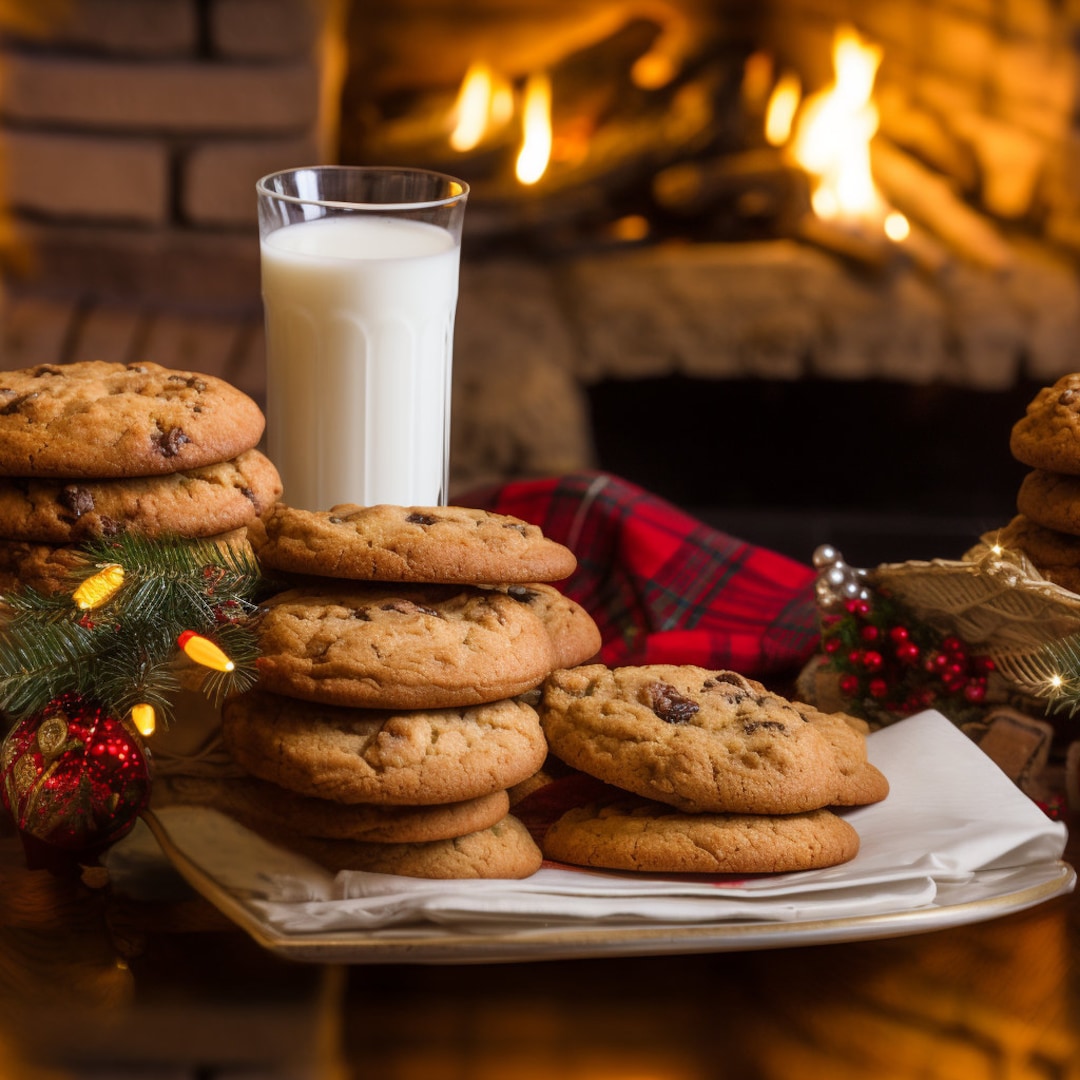 Milk N' Cookies: Delicious Seamless Tile Art - Perfect for Backgrounds ...