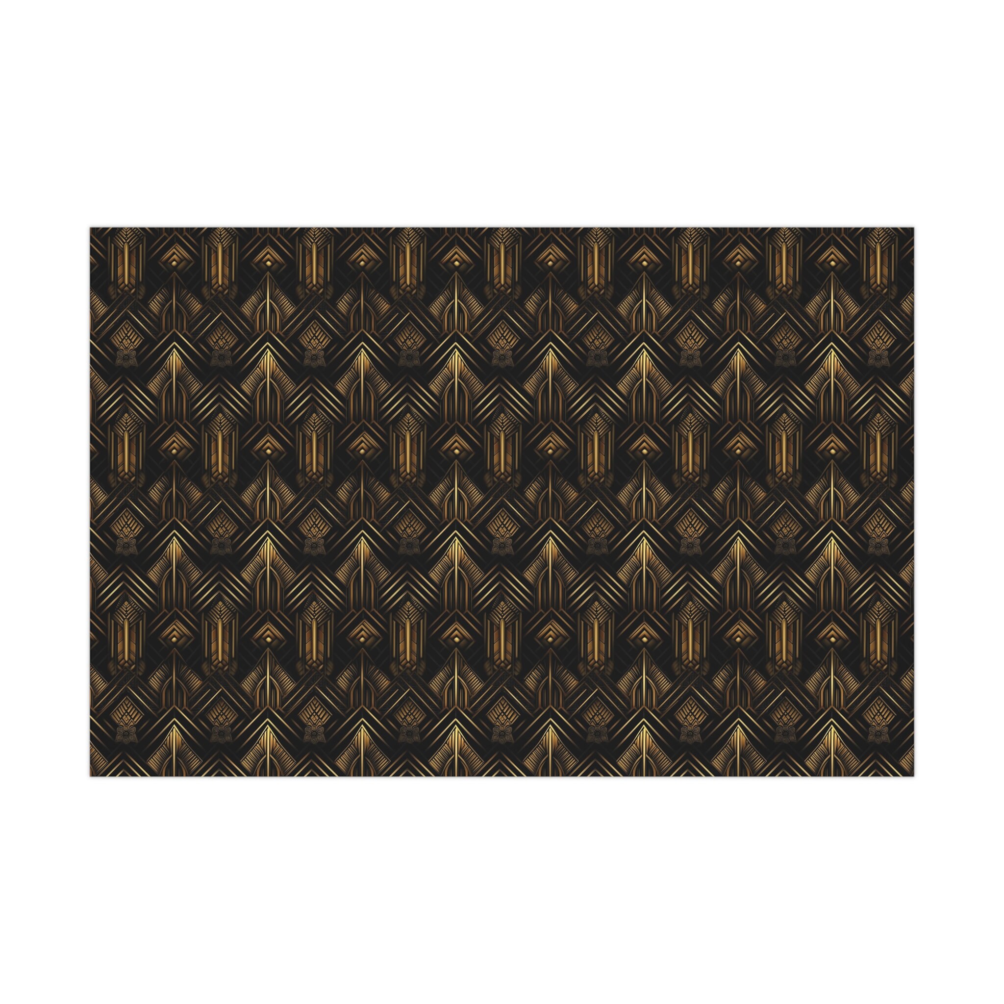 Art Deco Glam: Premium Gift Wrap Decorative Repeating - Etsy