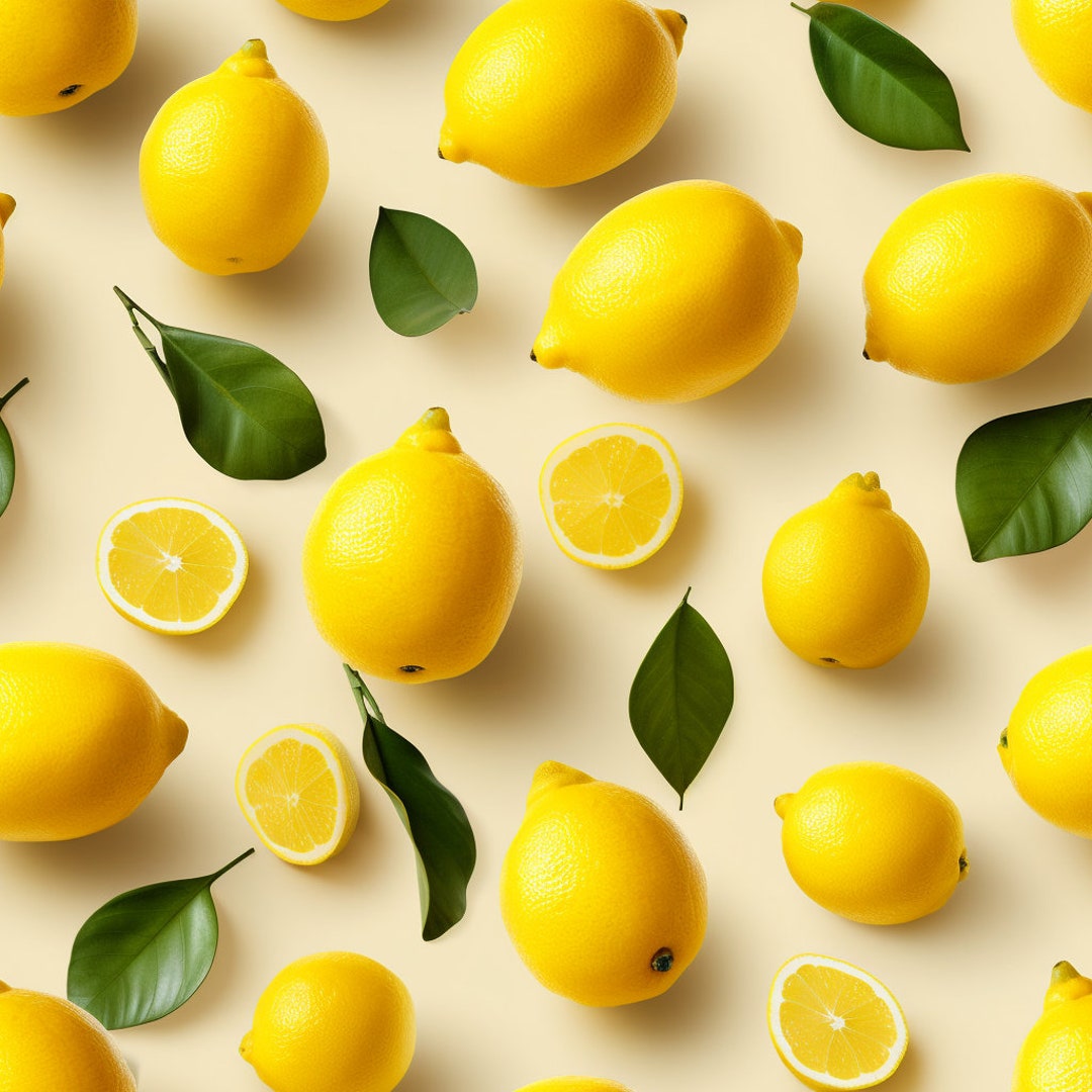 Lemon Session: Stunning Seamless Tile Art - Perfect for Backgrounds and ...