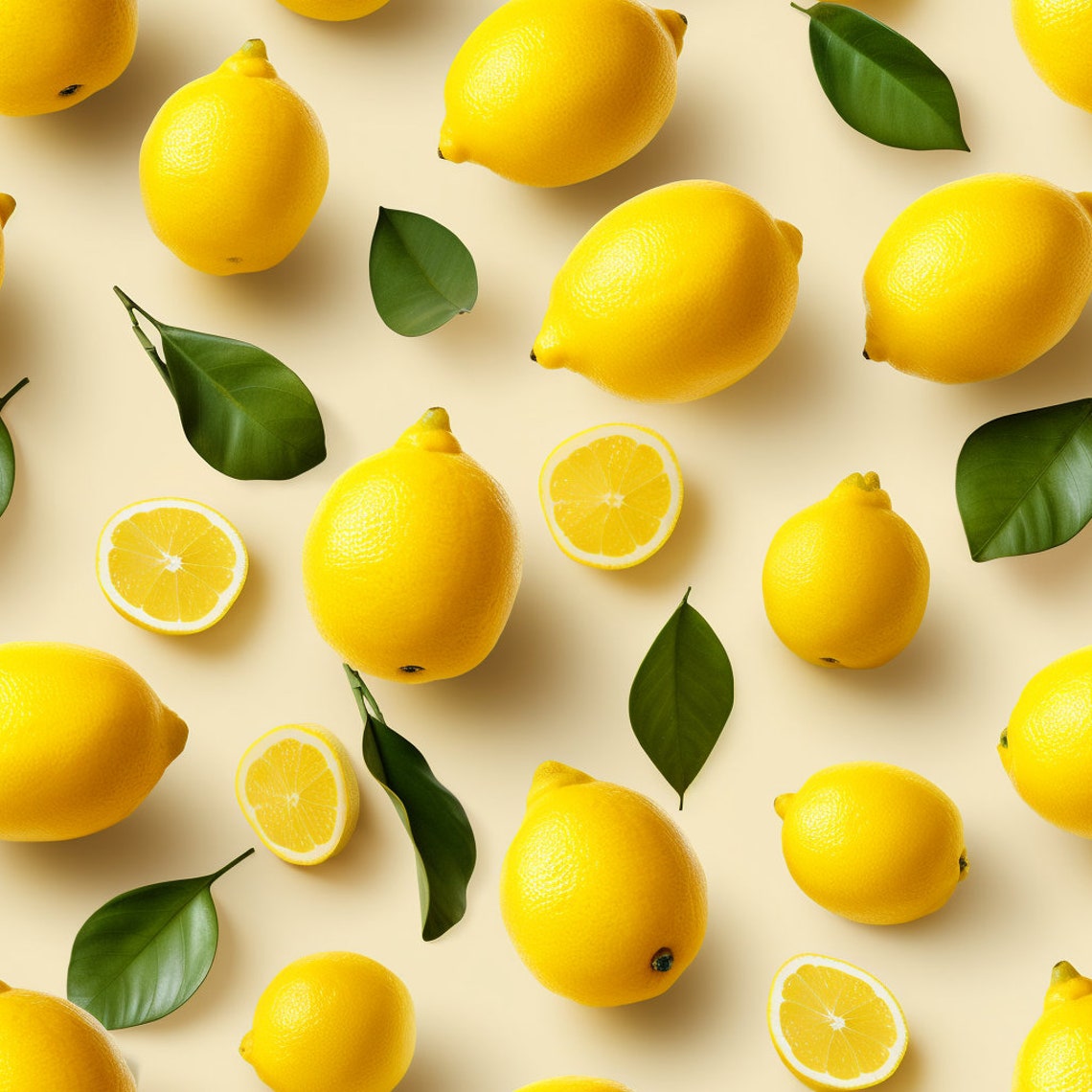 Lemon Session: Stunning Seamless Tile Art - Perfect for Backgrounds and ...