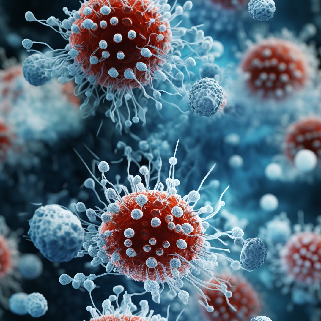 White Blood Cells: Stunning Seamless Tile Art - Perfect for Backgrounds ...