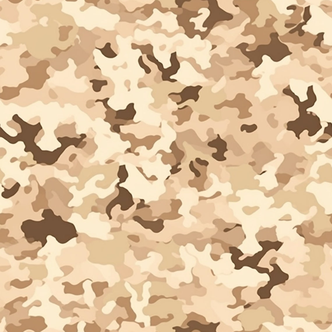 Desert Camo: Distinctive Seamless Tile Art - Perfect for Backgrounds ...