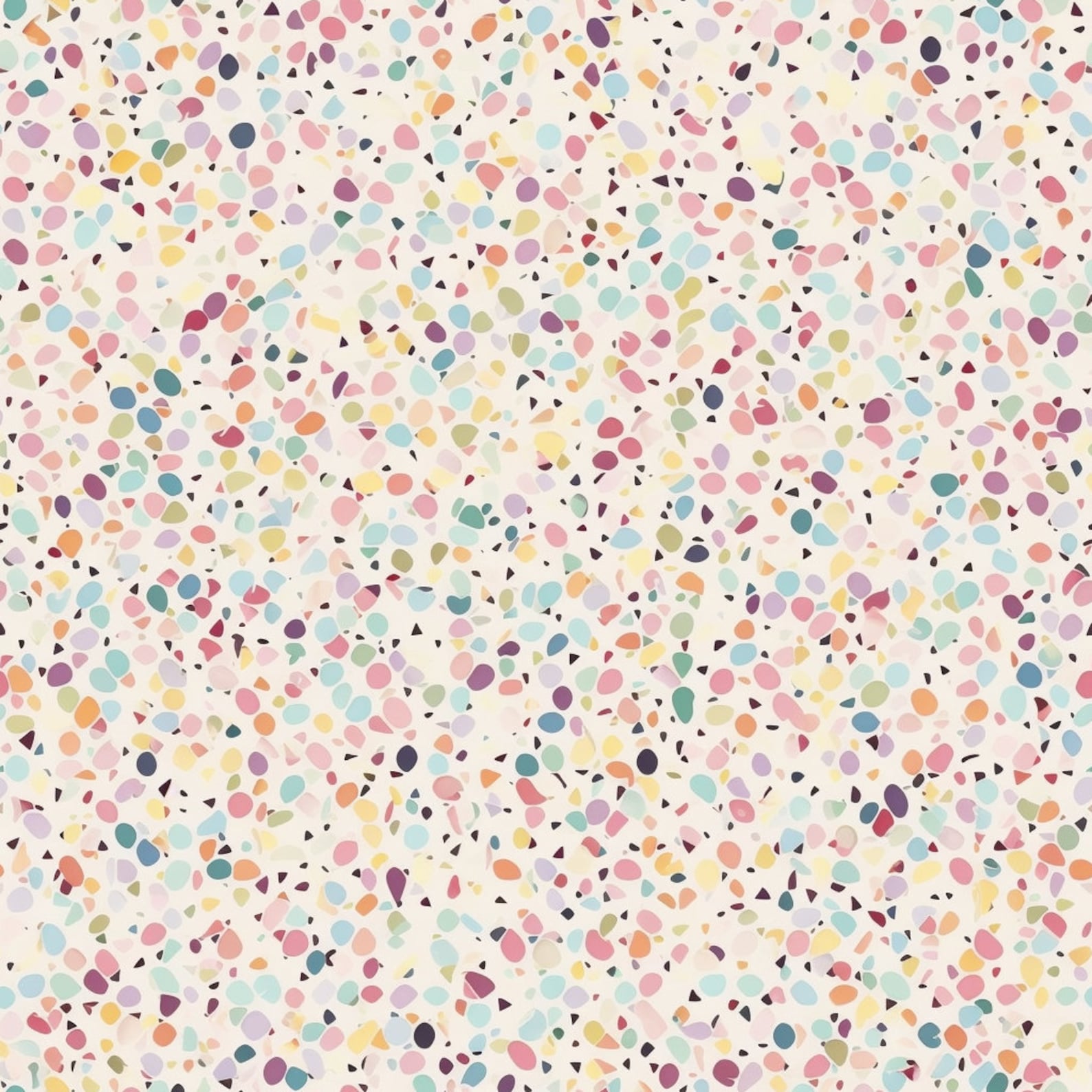 Pastel Confetti: Stunning Seamless Tile Art - Perfect for Backgrounds ...