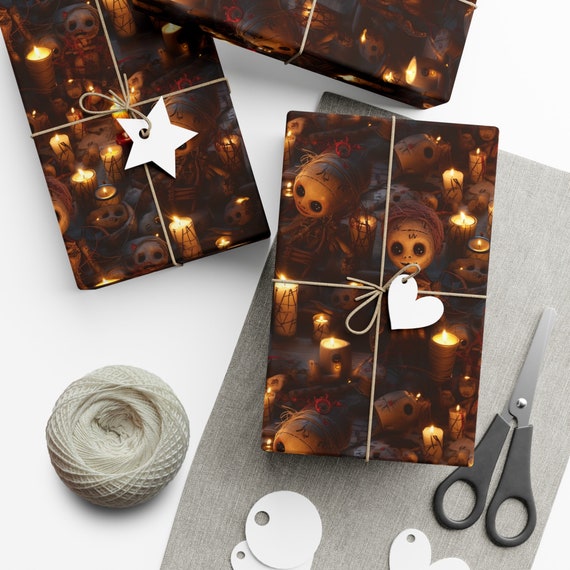 Voodoo Doll Wrapping Paper Gag Gift Voodoo Doll, Hobbies & Toys,
