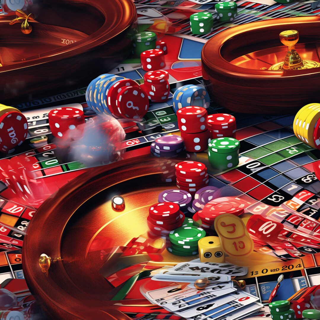 Casino Royale: Stunning Seamless Tile Art - Perfect for Backgrounds and ...