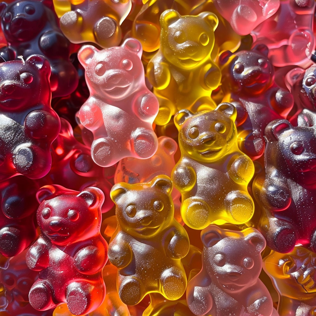Gummy Pandas: Stunning Seamless Tile Art Perfect for Backgrounds and ...
