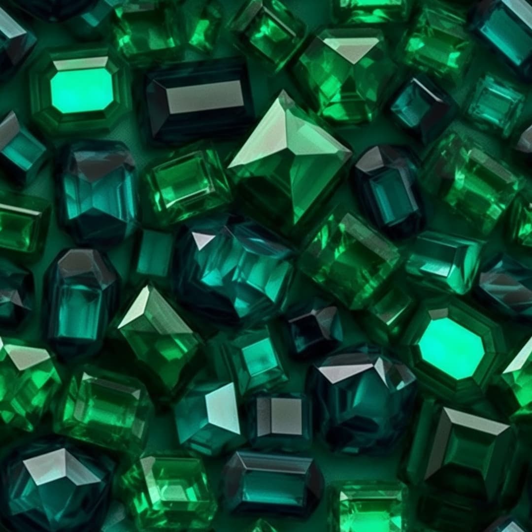 Epic Emeralds: Stunning Seamless Tile Art - Perfect for Backgrounds and ...