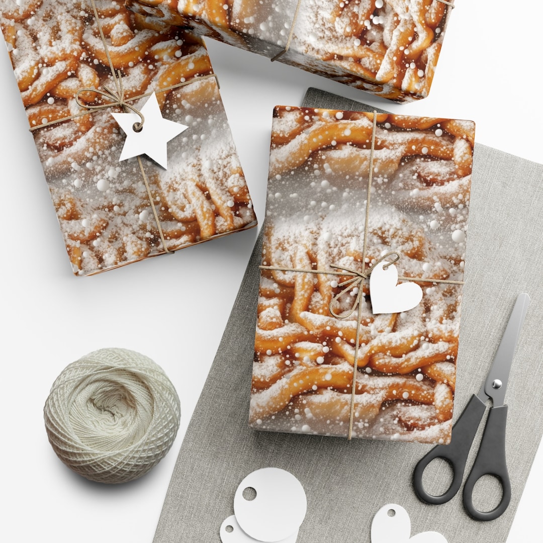 Funnel Indulge: Premium Gift Wrap - Decorative Repeating Pattern, Matte ...