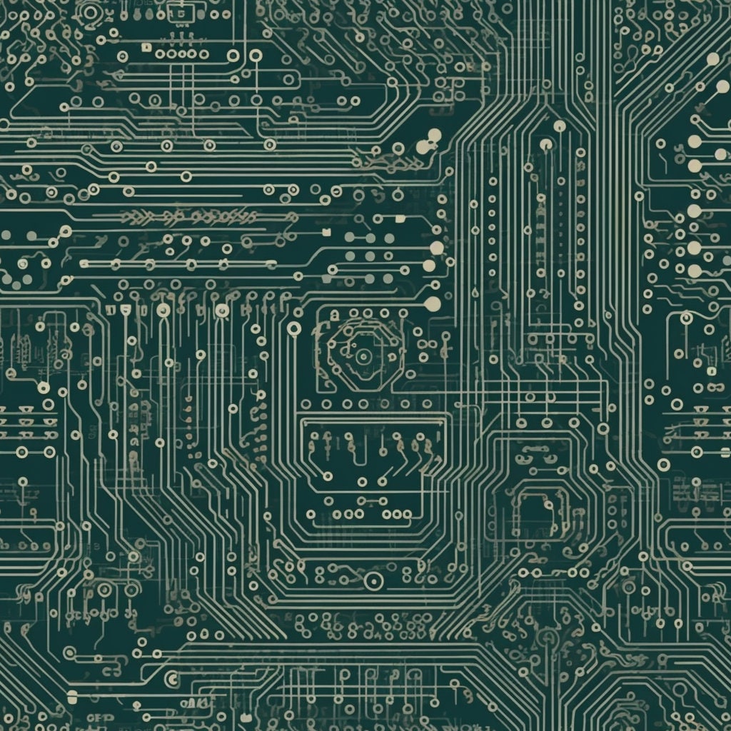 Circuit Board Stunning Seamless Tile Art Perfect For Backgrounds And Graphic Design Digital
